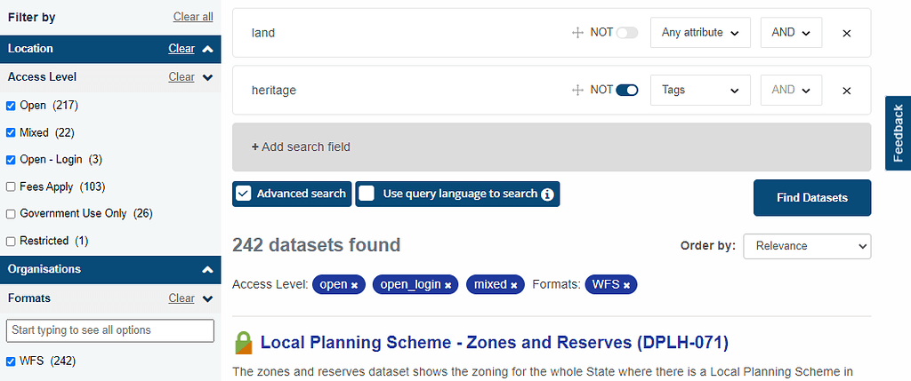 Data WA search enhancements - Announcements and events - Data WA ...